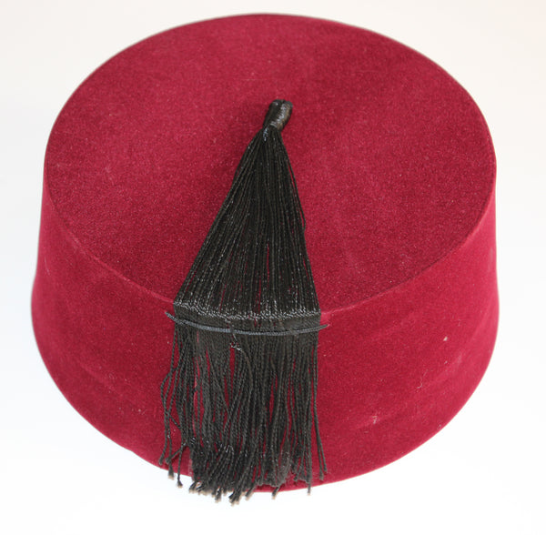 Moroccan Traditional Fez Red Hat - E-mosaik